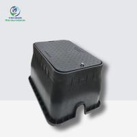 China Underground Square Irrigation Meter Box , BMC FRP Outdoor Water Valve Box for sale
