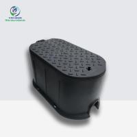 China Underground Square Irrigation Meter Box , BMC FRP Outdoor Water Valve Box for sale