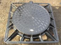 China Elite Durable Ductile Iron Manhole Cover with Locking Mechanism for sale
