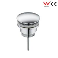 China Floor Mounted Push Down Sink Drain , Corrosion Resistant Pop Up Sink Drain for sale
