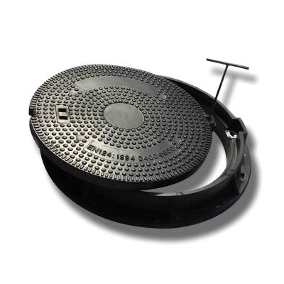 China Elite Recessed Manhole Covers Frp Materials Fast Factory Composite Manhole Covers for sale