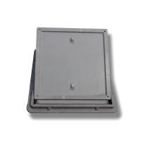China EN124 SMC FRP Chamber Cover , Light Duty Sewer Lid Cover For Waste Water Treatment for sale