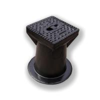 China Water Ductile Iron Valve Box 190mm Aqua Guard EN124 Corrosion Resistant for sale