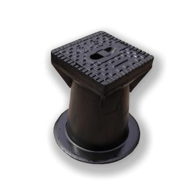 China Water Ductile Iron Valve Box 190mm Aqua Guard EN124 Corrosion Resistant for sale