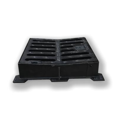 China 430 * 430mm Sewer Grating Manhole Cover Heavy Duty Customized Color C250 EN124 for sale