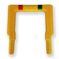 China Corrosion Resistant Polypropylene Manhole Steps , Yellow Climbing Manhole Step for sale