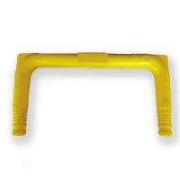 China Chemical Resistant Manhole Ladder Step , MS004 Yellow Manhole Encapsulated Step for sale