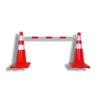 China Elite High Visibility Orange Road Cones , 700mm Construction Reflective Traffic Cones for sale