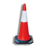 China Durable High Visibility Traffic Cones , 1000mm Lightweight Collapsible Traffic Cone for sale