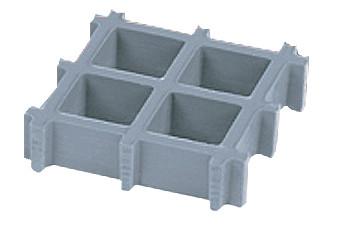 China Composite FRP Grating Panels Impact Resistant Smooth Surface Walkway Mesh for sale