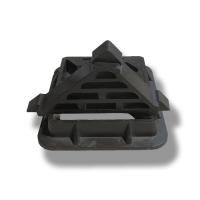 China 432 X 517mm Triangle Grating Frame , 20 Tons SMC FRP Manhole Grating Cover for sale