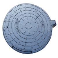 China Weatherproof Ductile Iron Manhole Cover D400 EN124 Easy Installation for sale