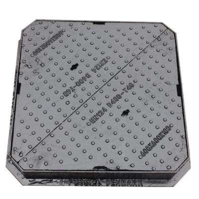 China Heavy Duty Casting Manhole Cover , Locking Manhole Cover For Telecom Network for sale