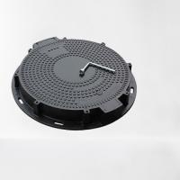China Heavy Duty SMC FRP Manhole Cover 650mm EN124 For Infrastructure Protection for sale