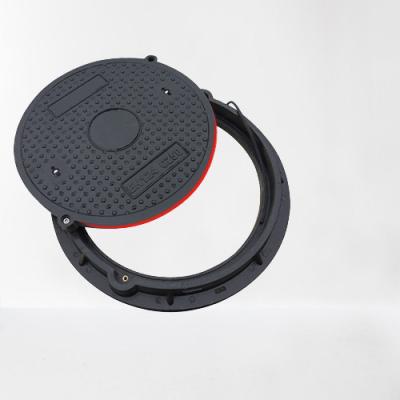 China Heavy Duty SMC FRP Manhole Cover 650mm EN124 For Infrastructure Protection for sale