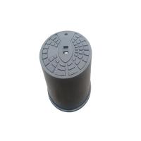 China Weather Resistant FRP Manhole Cover SMC Sewer Drain Plate C250 for sale