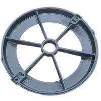 China Round Ductile Iron Manhole Cover with Locking Mechanism for sale