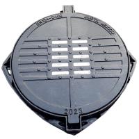 China High-Strength Ductile Iron Manhole Cover for Urban Streets for sale