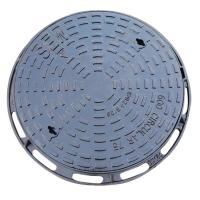 China Corrosion-Resistant Ductile Iron Manhole Cover for Sewers for sale
