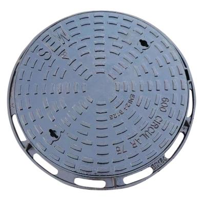 China Corrosion-Resistant Ductile Iron Manhole Cover for Sewers for sale