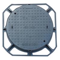 China Anti-Theft Ductile Iron Manhole Cover with Secure Lock for sale