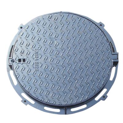 China Anti-Theft Ductile Iron Manhole Cover with Secure Lock for sale