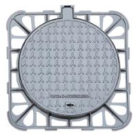 China Weatherproof Ductile Iron Manhole Cover for Outdoor Installations for sale