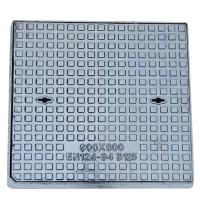China Heavy-Duty Ductile Iron Manhole Cover with Customized Logo for sale
