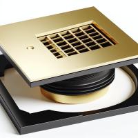 China Brass Precision Forging Shower Floor Drain for Visual Appeal for sale