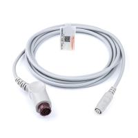 China Nontoxic IBP Adapter Cable 12 Pin With HP To Transducer BB Connector for sale