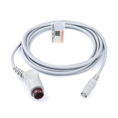 China Nontoxic IBP Adapter Cable 12 Pin With HP To Transducer BB Connector for sale