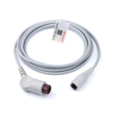 China Compatible HP Medical Portable Invasive Blood Pressure Cable , Multifunctional IBP Adapter Wire for sale