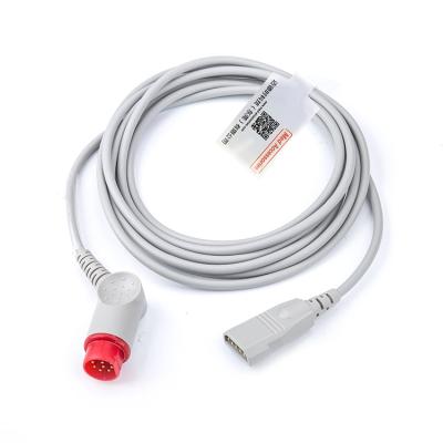 China Odorless IBP Extension Cable Multiscene Compatible Mindray To PVB 12 Pin for sale