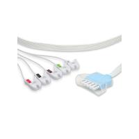 China Multiscene Disposable ECG Lead Wires 989803173151 Compatible For HP for sale