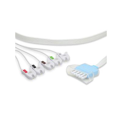 China Multiscene Disposable ECG Lead Wires 989803173151 Compatible For HP for sale