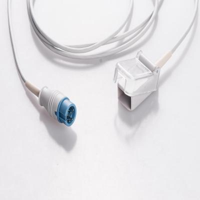 China 15-031-0007 Spo2 Sensor Cable Extension Gray Color TPU Material for sale