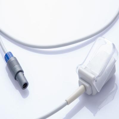 China Mindray Datascope Spo2 Sensor Cable TPU Material 0010-20-42594 Lemo for sale