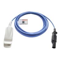 China Datex GE Ohmeda Compatible Short 7pin Finger Clip SpO2 Sensor - OXY-F1-H for sale
