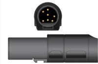 China Datex GE Ohmeda Compatible Short 7pin Finger Clip SpO2 Sensor - OXY-F1-H for sale