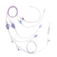 China OEM Multiscene IBP Pressure Transducer , Double Line Invasive Blood Pressure Sensor for sale