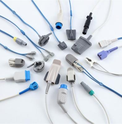 China Compatible Reusable Spo2 Sensor Latex Free For Main Brand Monitors for sale