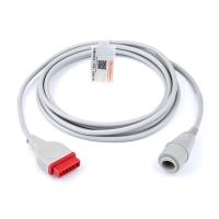 China Compatible GE Healthcare to MR Transducer Interface Blood Pressure 11 Pin IBP for sale