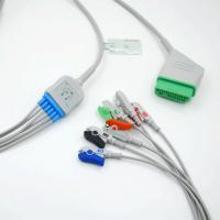 China Compatible Nihon Kohden 12 Pin 6 Leads ECG Monitor Cable For Medical Accessories for sale