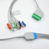 China Compatible Nihon Kohden 12 Pin 6 Leads ECG Monitor Cable For Medical Accessories for sale