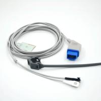 China Reusable Manufacturer Monitor Accessories Compatible Nihon Kohden Multi-Site Spo2 Reusable Sensor for sale