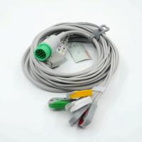 China Compatible Biolight 5 Leads ECG Monitor Cable For Medical Accessories for sale