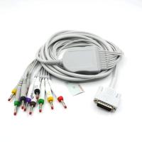 China Compatible Nihon Kohden 10 Leads EKG Cable For Patient Monitor Accessory for sale