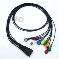 China Compatible Schiller 10 Lead ECG Patient Cable Schiller for Schiller MS-12 Blue ECG Cable for sale
