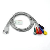 China Compatible for Schiller Plus 7Lead ECG Snap ECG Holter Cable for sale