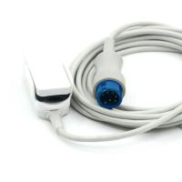 China Manufacturer Monitor Accessories Reusable Adult Clip Compatible Mindray SpO2 Sensor for T5/T8,7pin,3m for sale